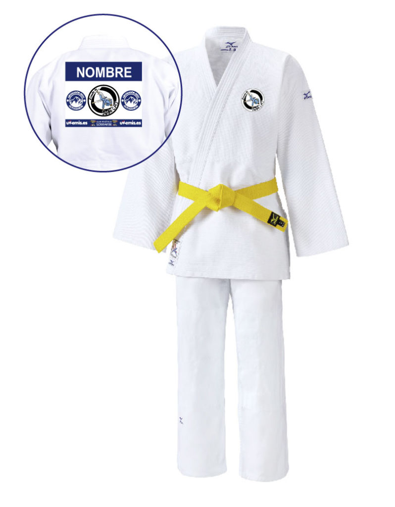 Judogi Mizuno E.J. CAS (con dorsal) - ukemis.es